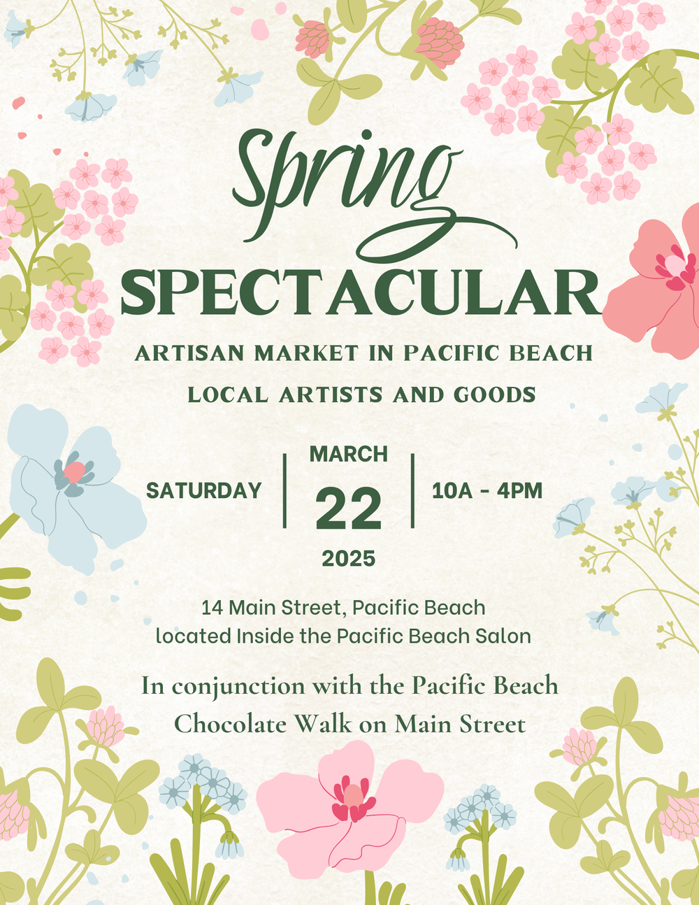Spring Spectacular Artisan Market (2025) — Pacific Beach