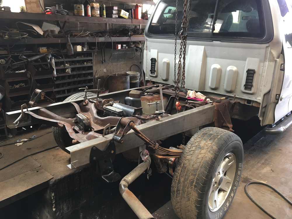 Rusted Frame Repair — Philip Ortiz Welding