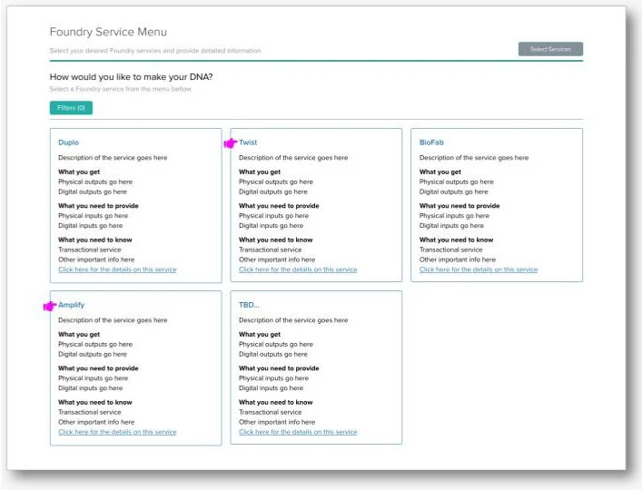 Foundry Service Catalog — Darek Bittner