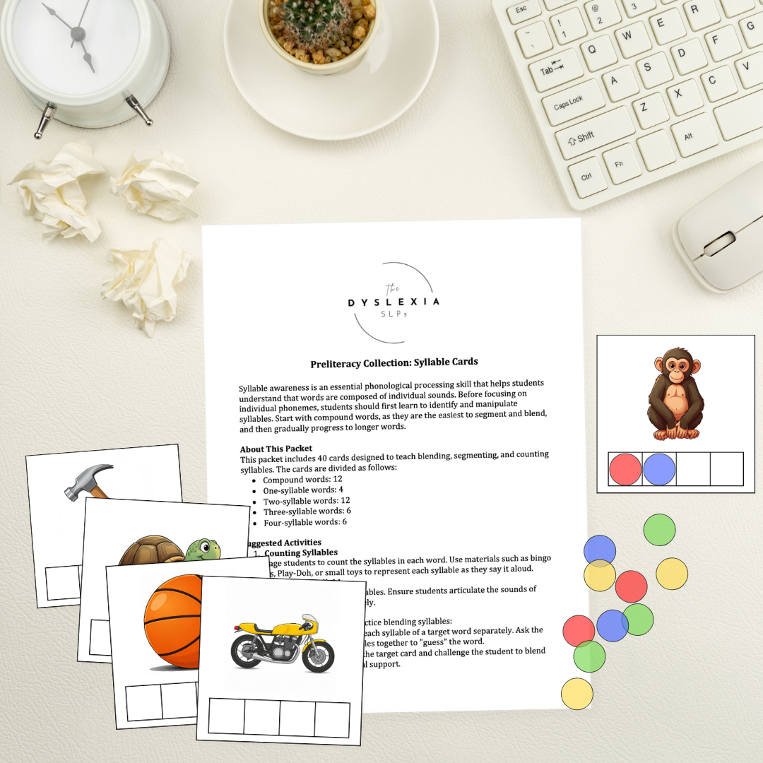 Syllable Cards — The Dyslexia SLPs
