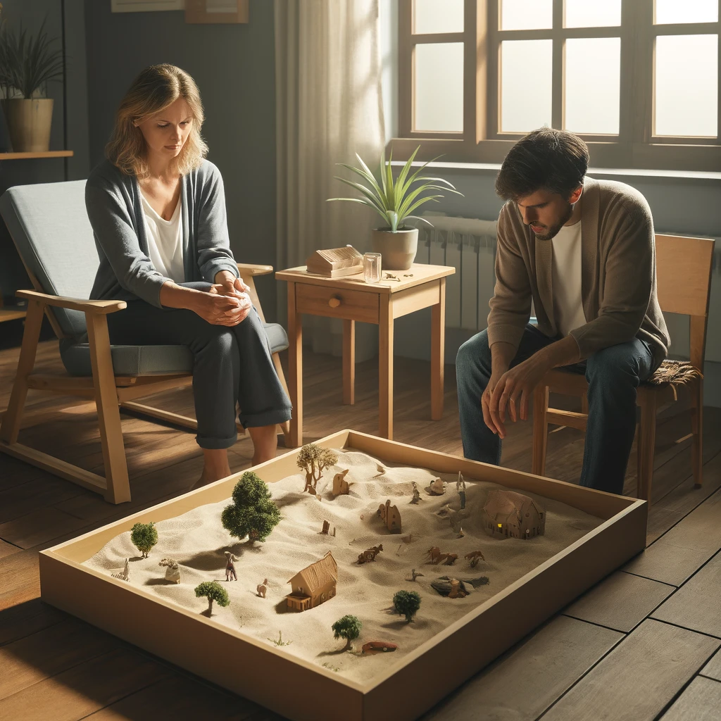 Sand Tray Therapy and Online Sand Tray | Trauma Counseling Texas — The ...