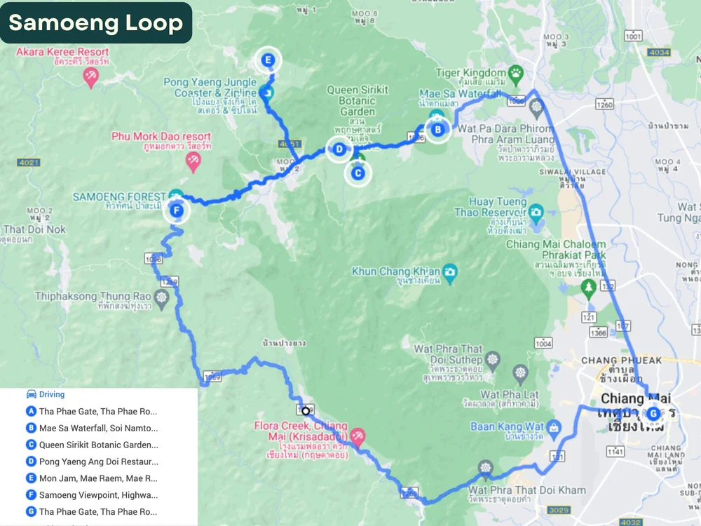 Samoeng Loop: A Chiang Mai Road Trip with Waterfalls, Gardens, and Stunning Views — Trailblazing ...