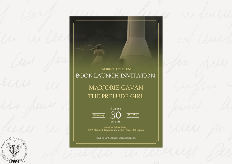 Book Launch: The Prelude Girl — Aug 30, 2 p.m. — Haribon Publishing