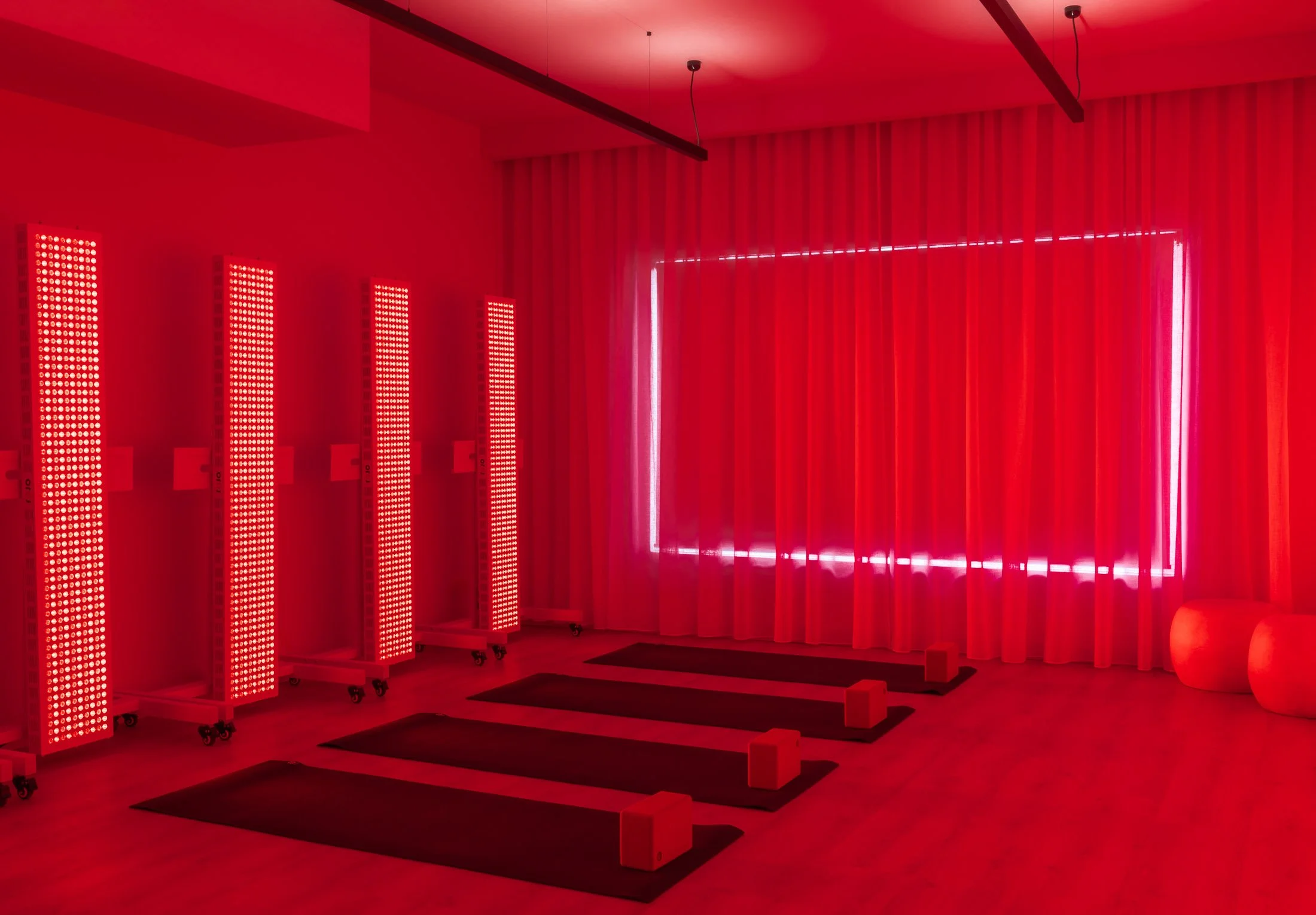 Redlight Therapy, Pilates, Yoga, Meditation & Sound Healing & Beds