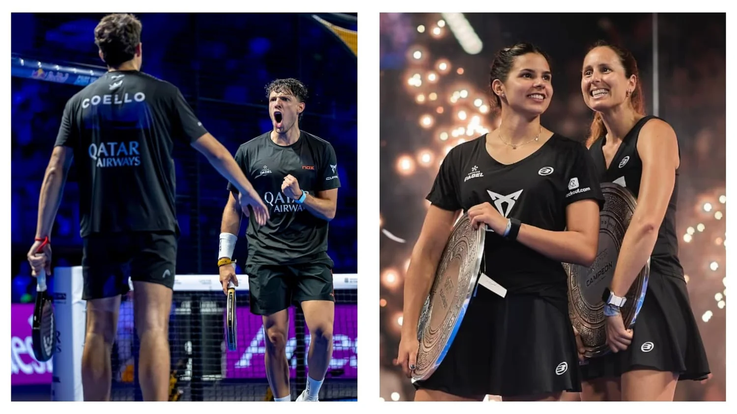 Padel news: Agustin Tapia, Arturo Coello, Delfina Brea Senesi and Gemma ...