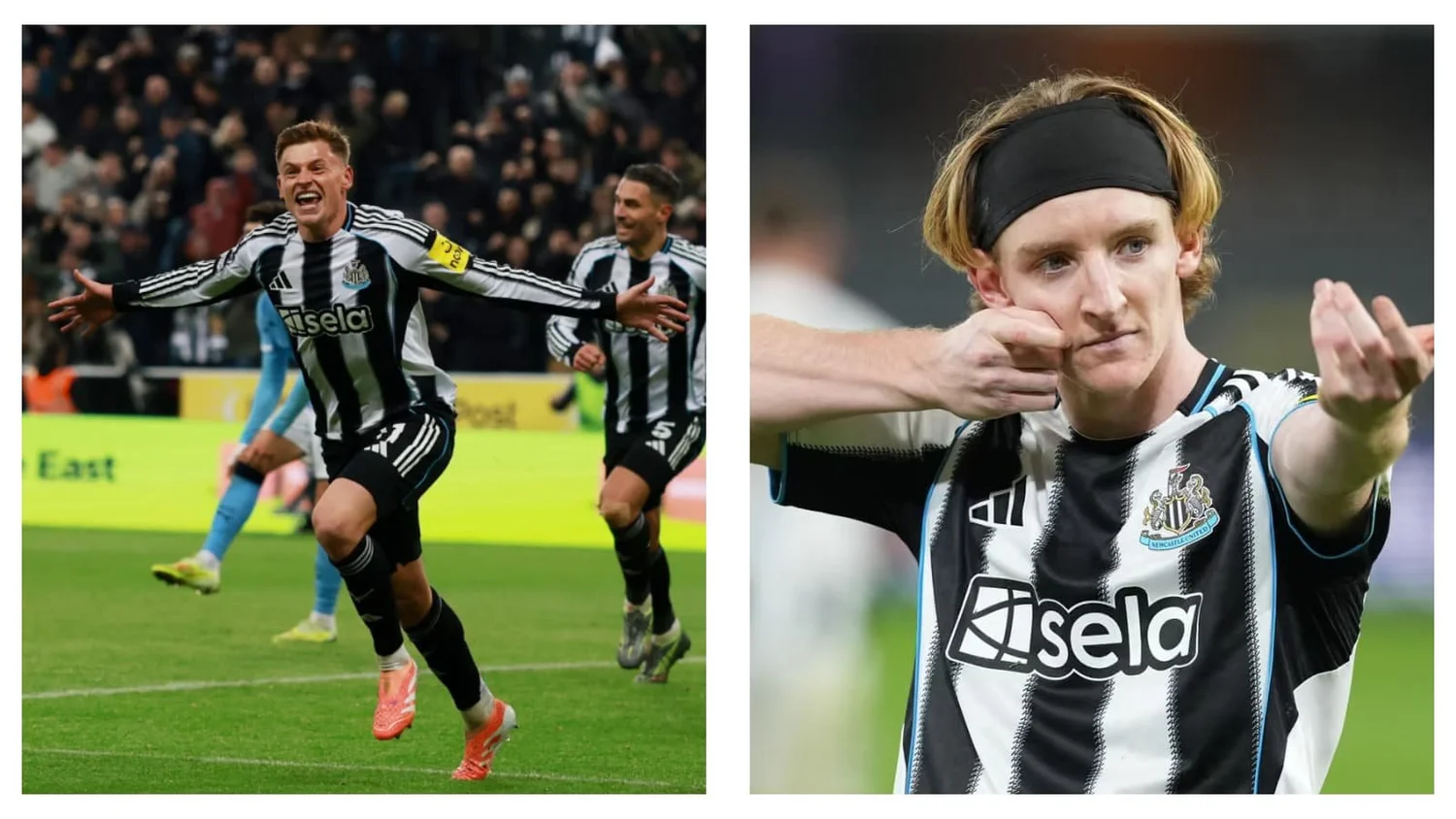 Newcastle news: Harvey Barnes v Anthony Gordon – Who should Eddie Howe ...