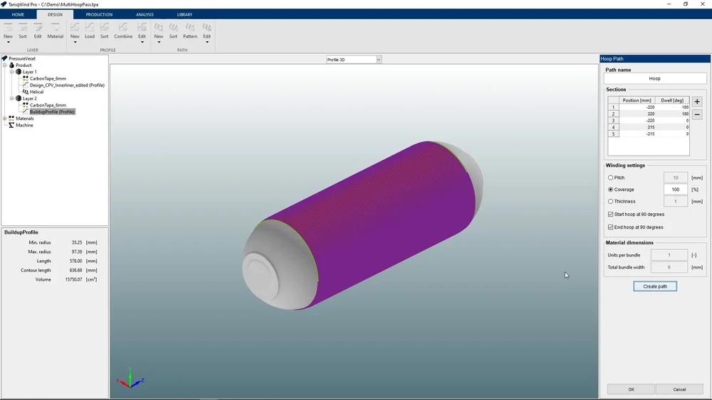 TaniqWind Pro - Filament Winding Software — TANIQ