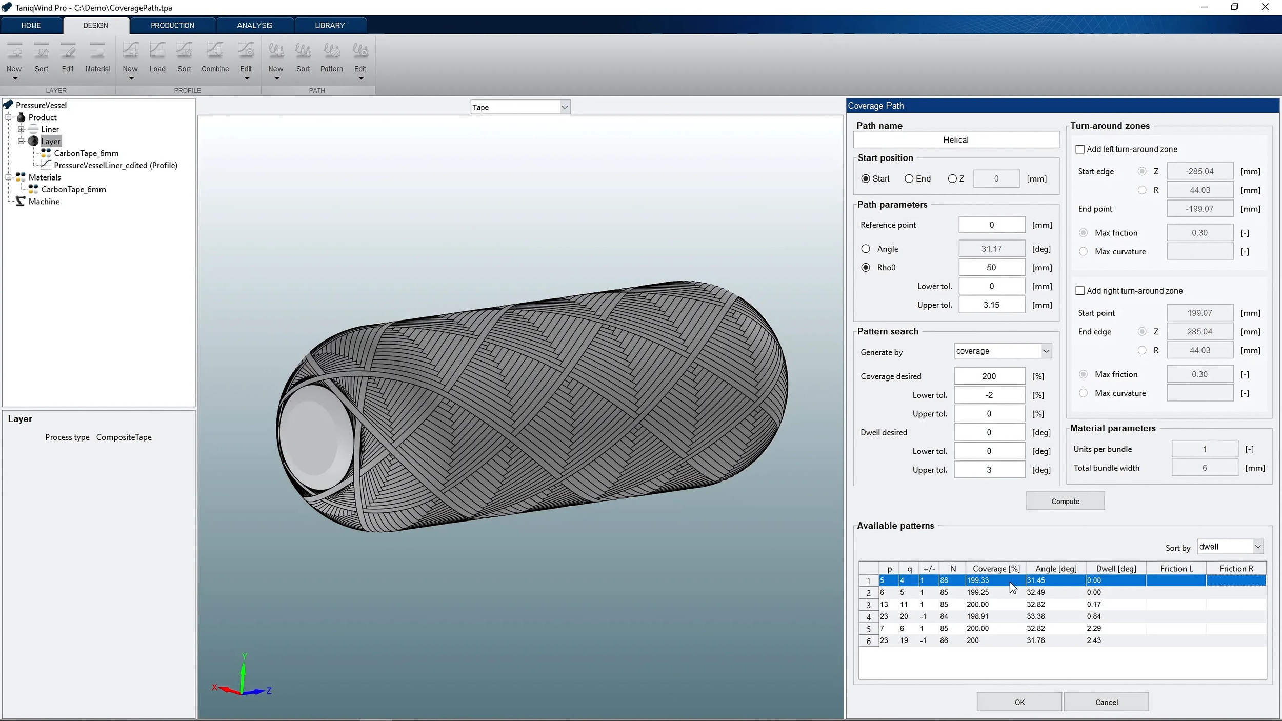 TaniqWind Pro - Filament Winding Software — TANIQ