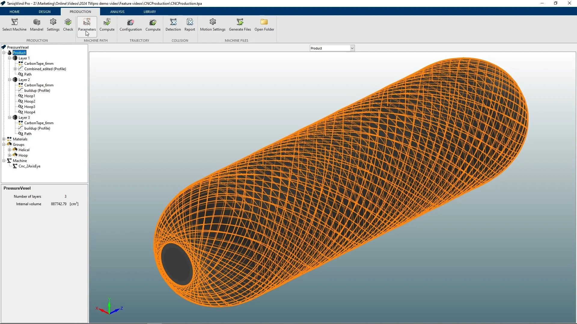 Filament Winding Composite Technologies — TANIQ