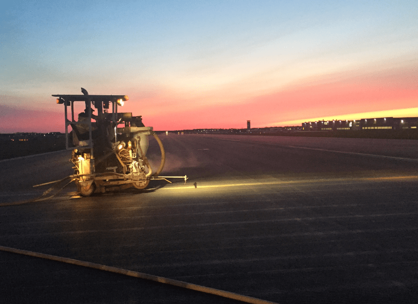 Runway Grooving — Diamond Grinding & Grooving