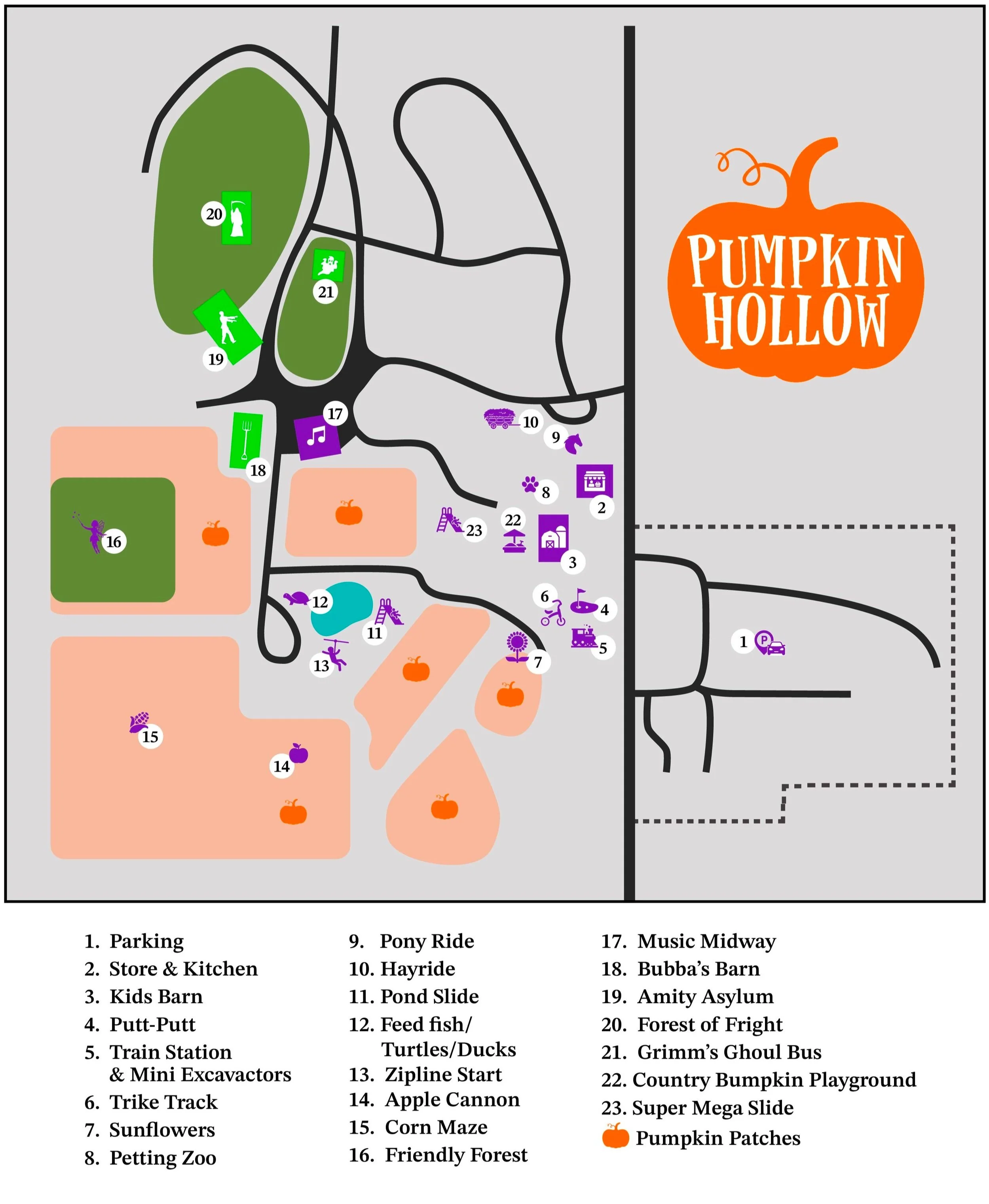 Property Map — Pumpkin Hollow