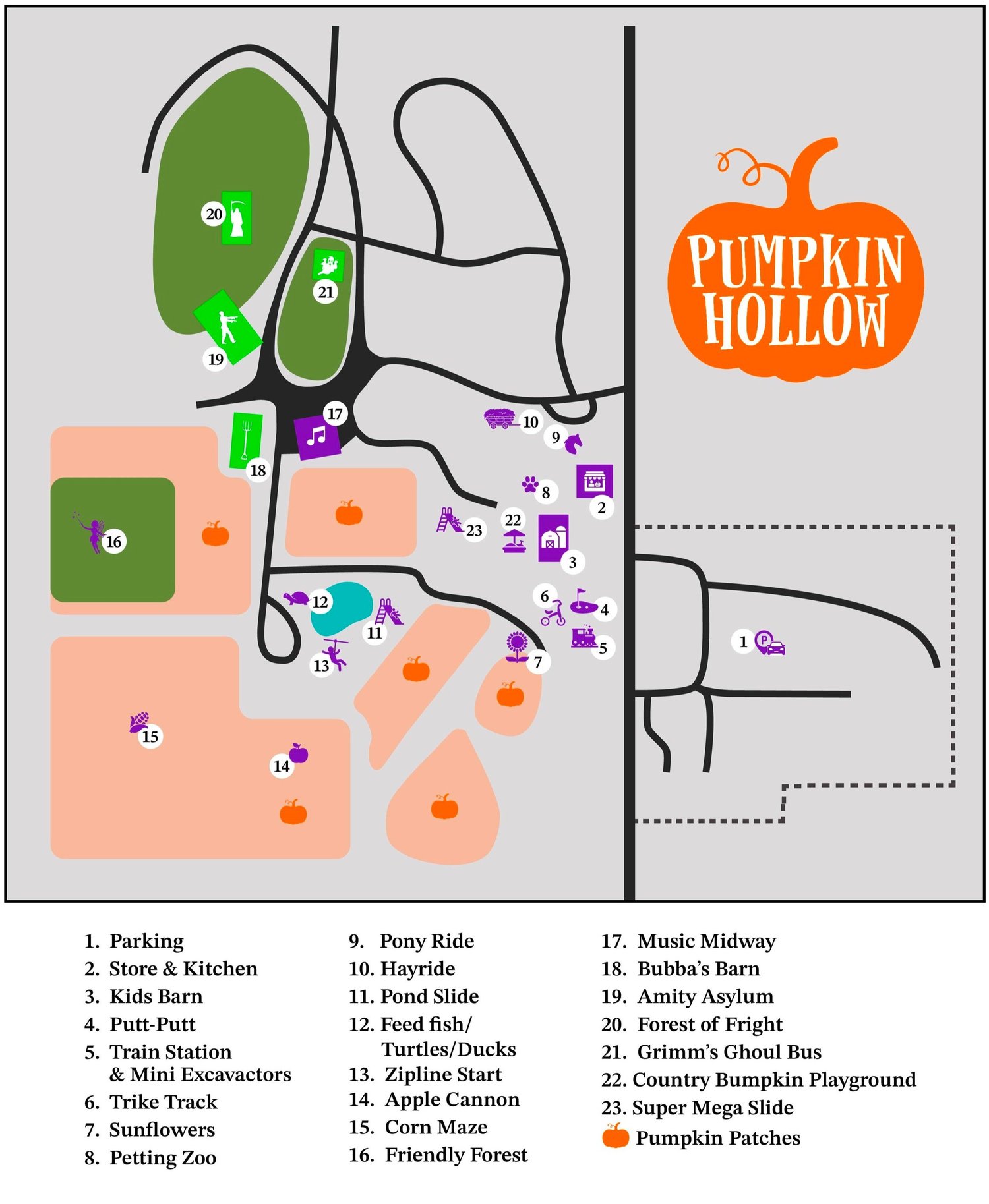 Property Map — Pumpkin Hollow