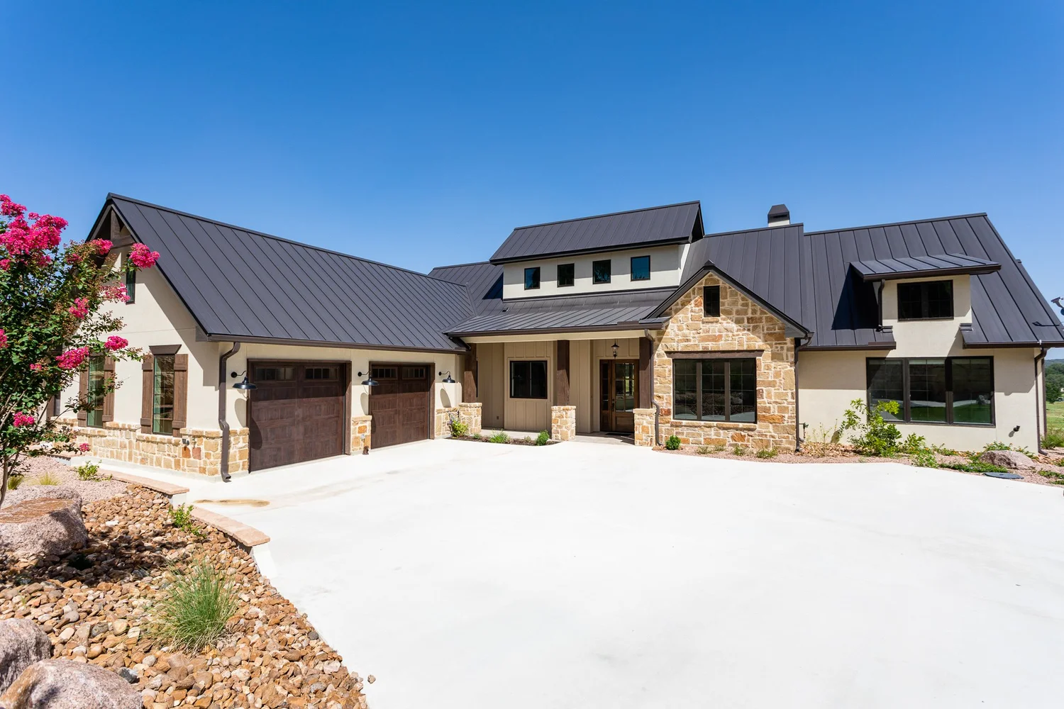 Rustic Hill Country - Custom Home By Texas Living Homes — Texas Living ...