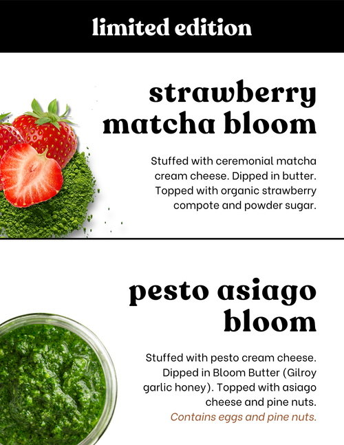 Menu — Bloom Bagels