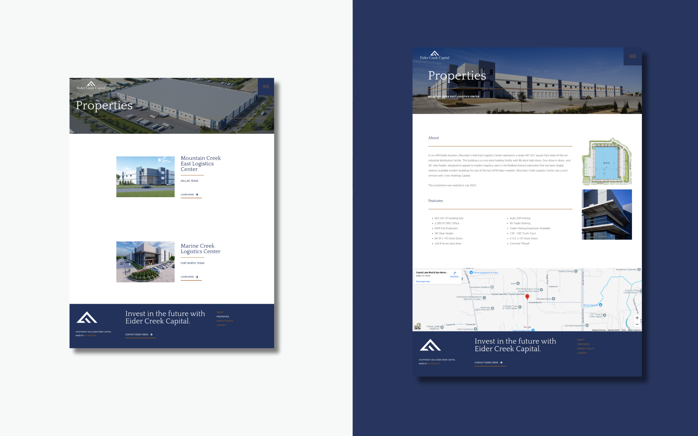 Eider Creek Capital — Lazy Lemon Studio | Branding + Web Design in ...