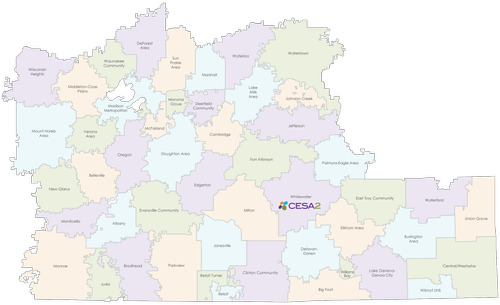 CESA 2 Districts — CESA 2