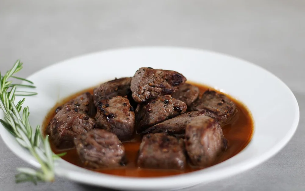 Sirloin Steak Tips with Madeira Sauce — French Heritage Cuisine -Recipes
