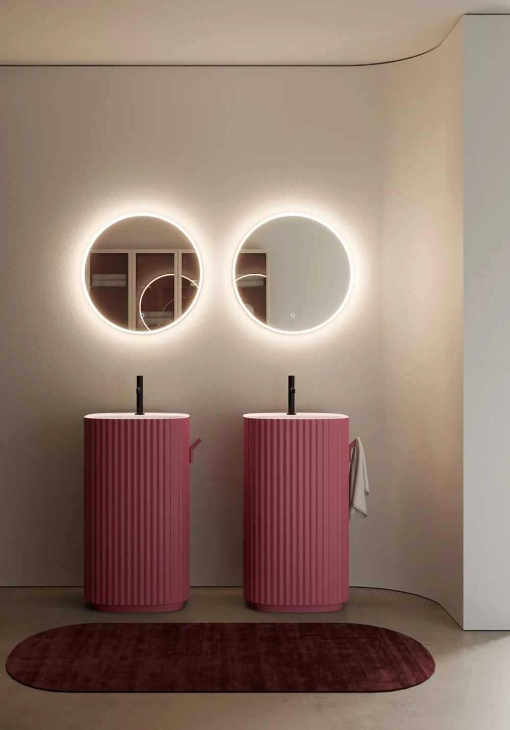 Free-standing basins — Features Group