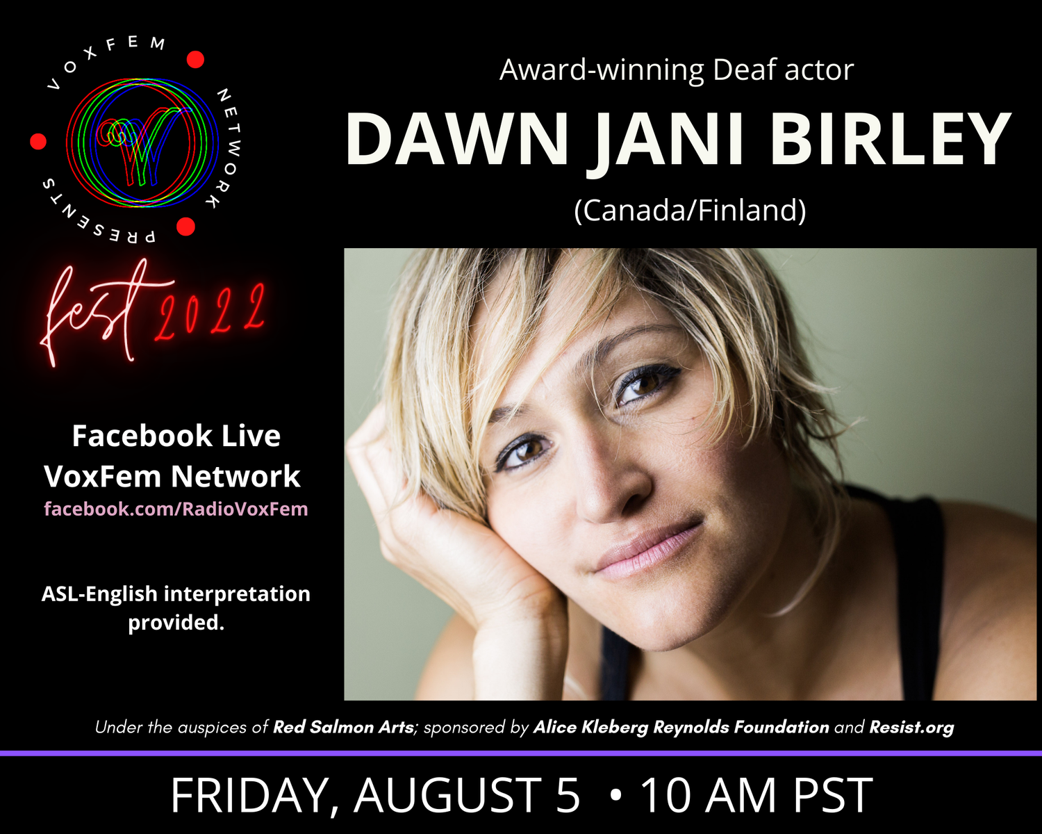 Dawn Jani Birley- Canada/Finland — VoxFem Network
