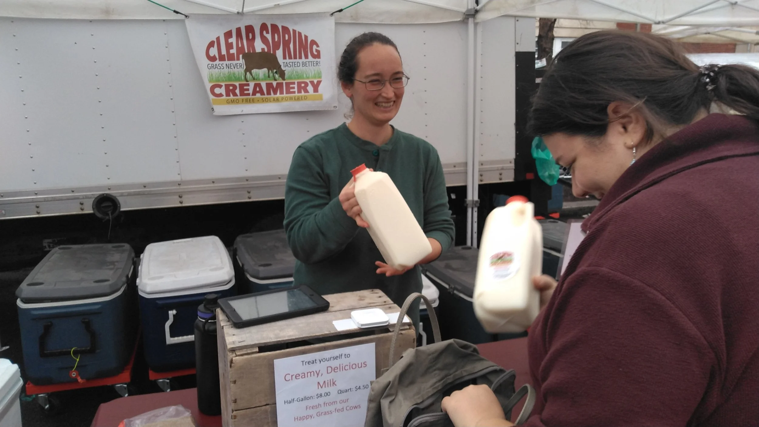 Grass Fed Milk in Washington, DC - Clear Spring Creamery