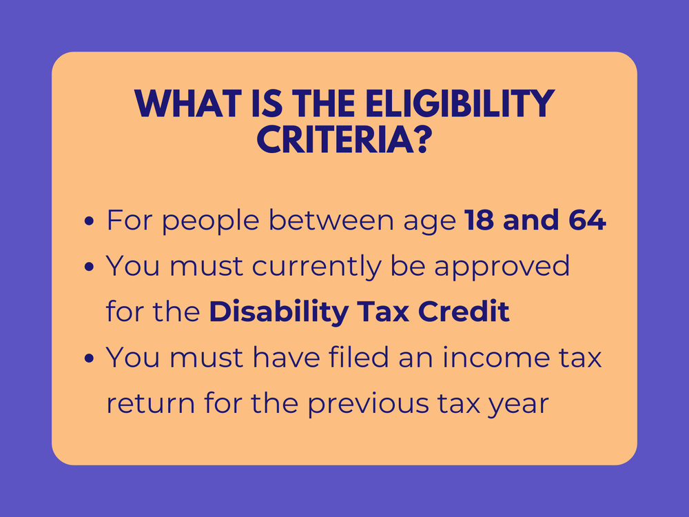 What is the Canada Disability Benefit? — Canada Disability Benefit
