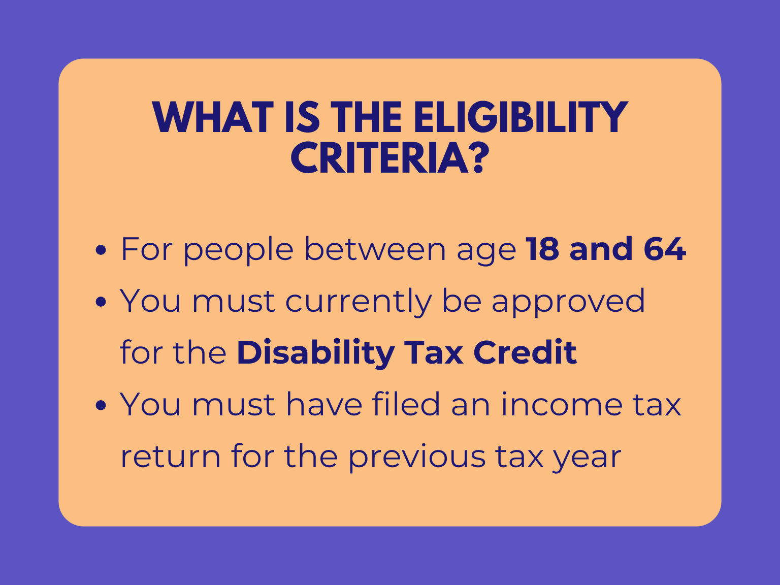 What is the Canada Disability Benefit? — Canada Disability Benefit