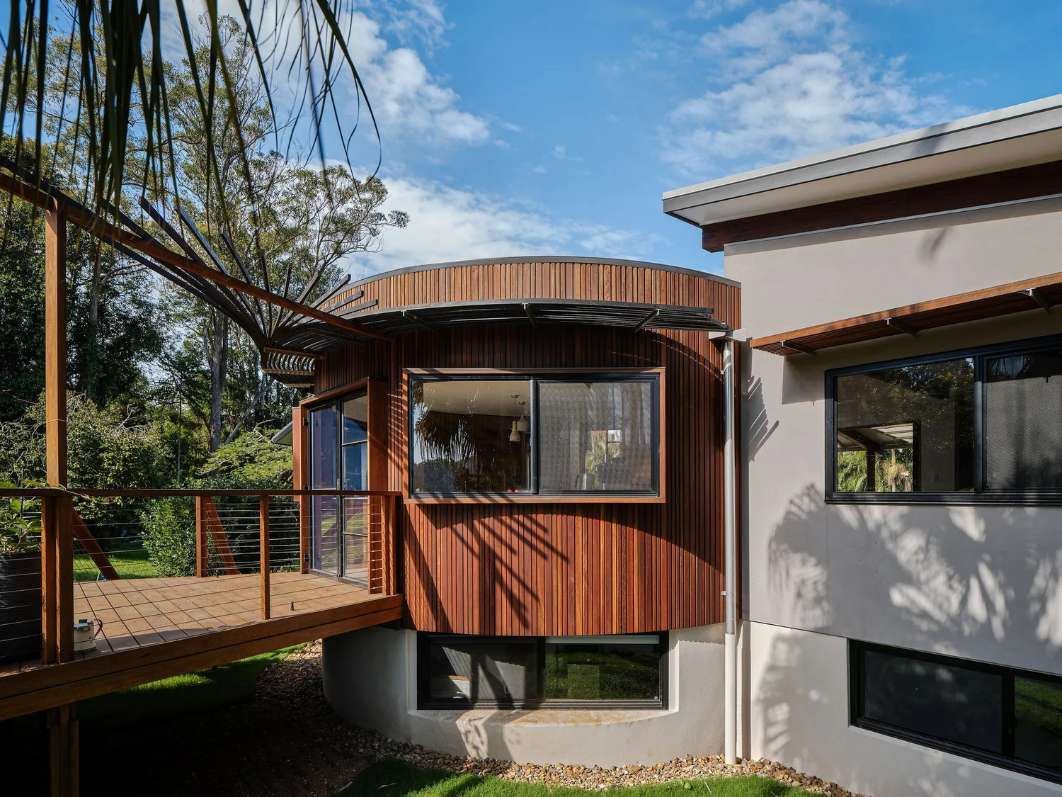 Radial House Possum Creek | Built by Balanced Earth | Hempcrete ...