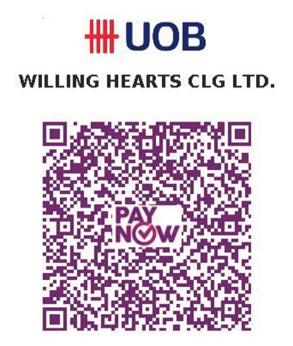 Bank Transfer — Willing Hearts