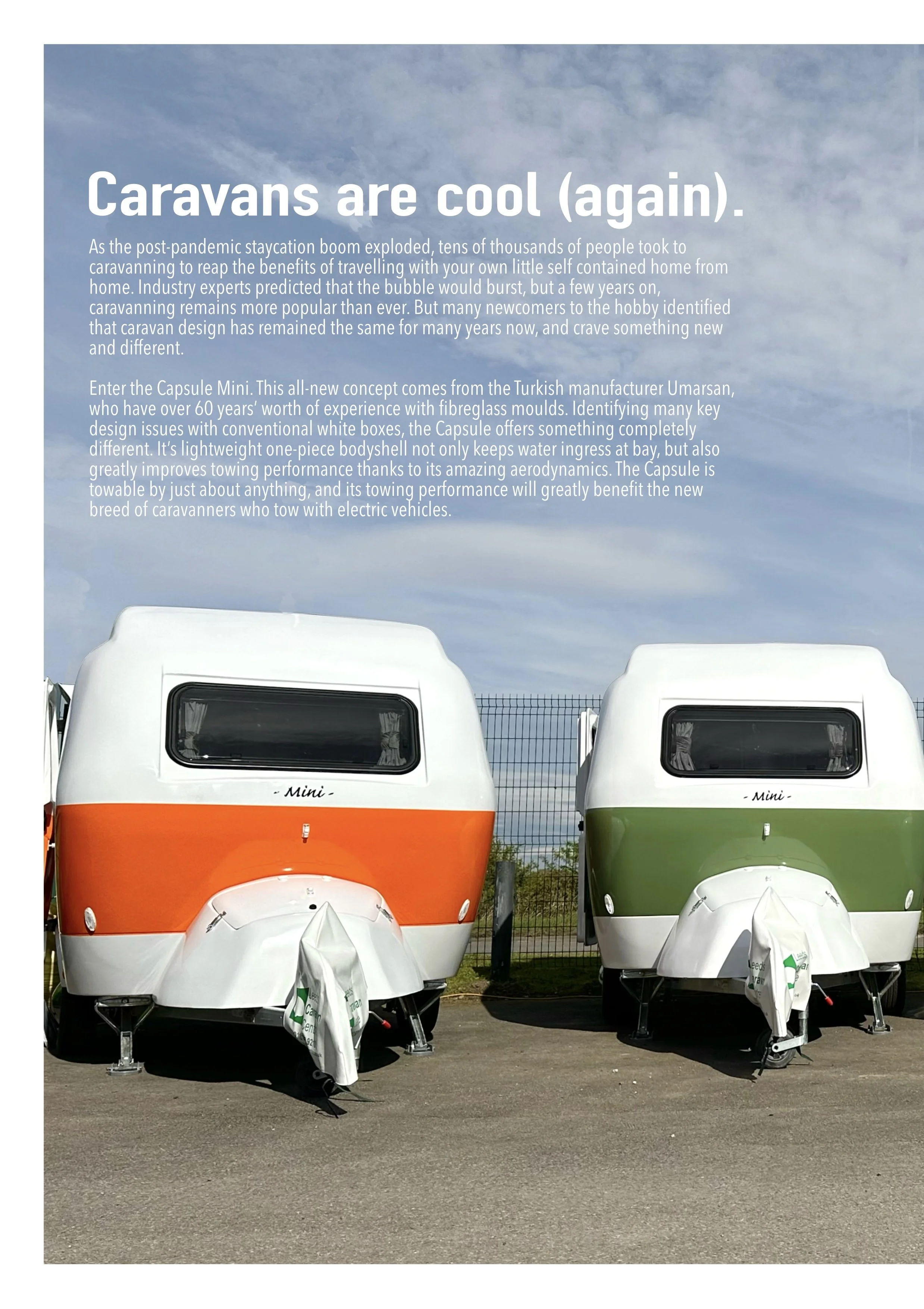 Brochure — Capsule Caravans