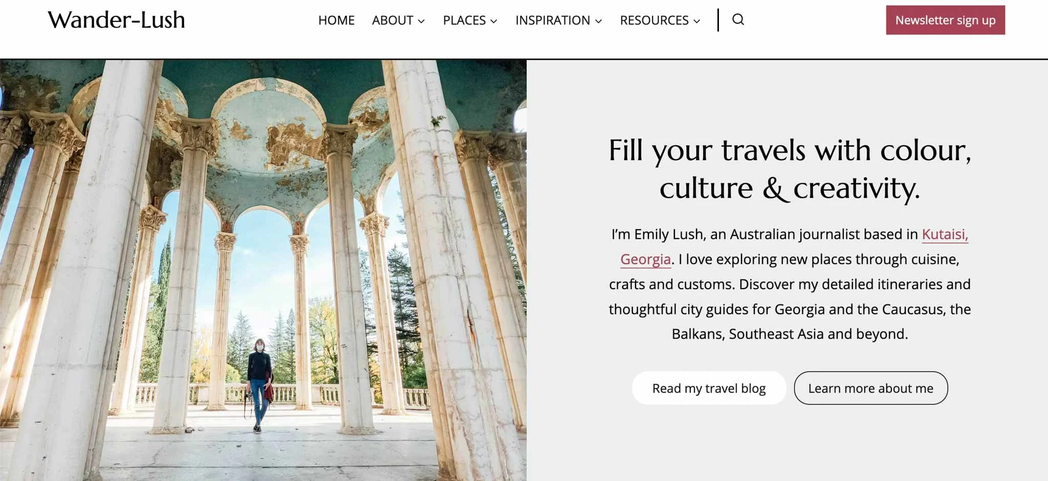 12 Examples Of Travel Blogs With Beautiful Design — HIGH ALPINE CREATIVE