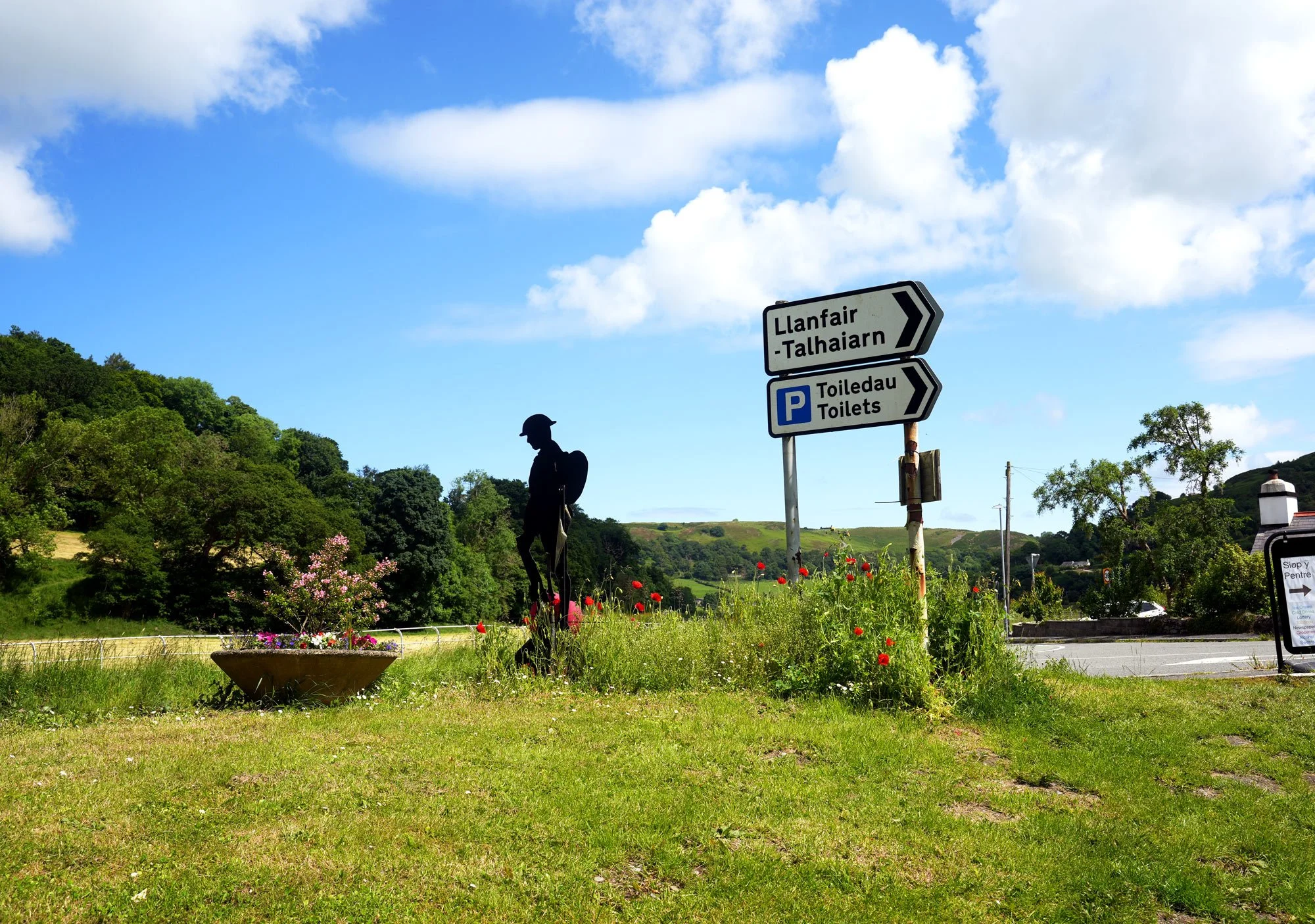 Village History — Llanfairtalhaiarn Village