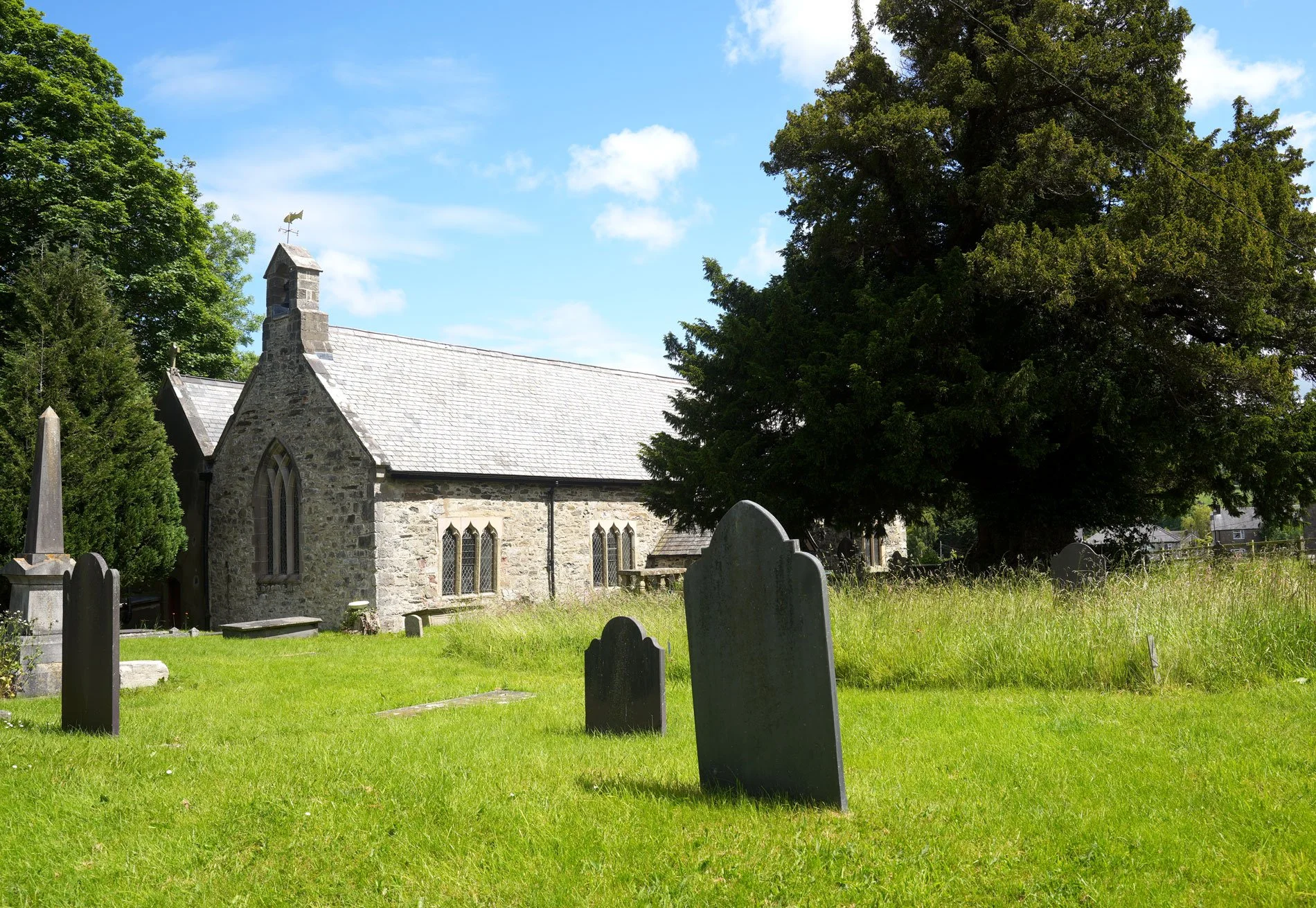 Village History — Llanfairtalhaiarn Village