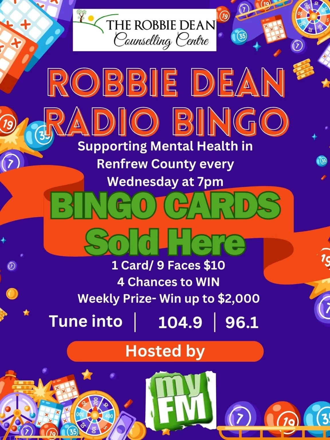 Radio Bingo — Robbie Dean Counselling Centre