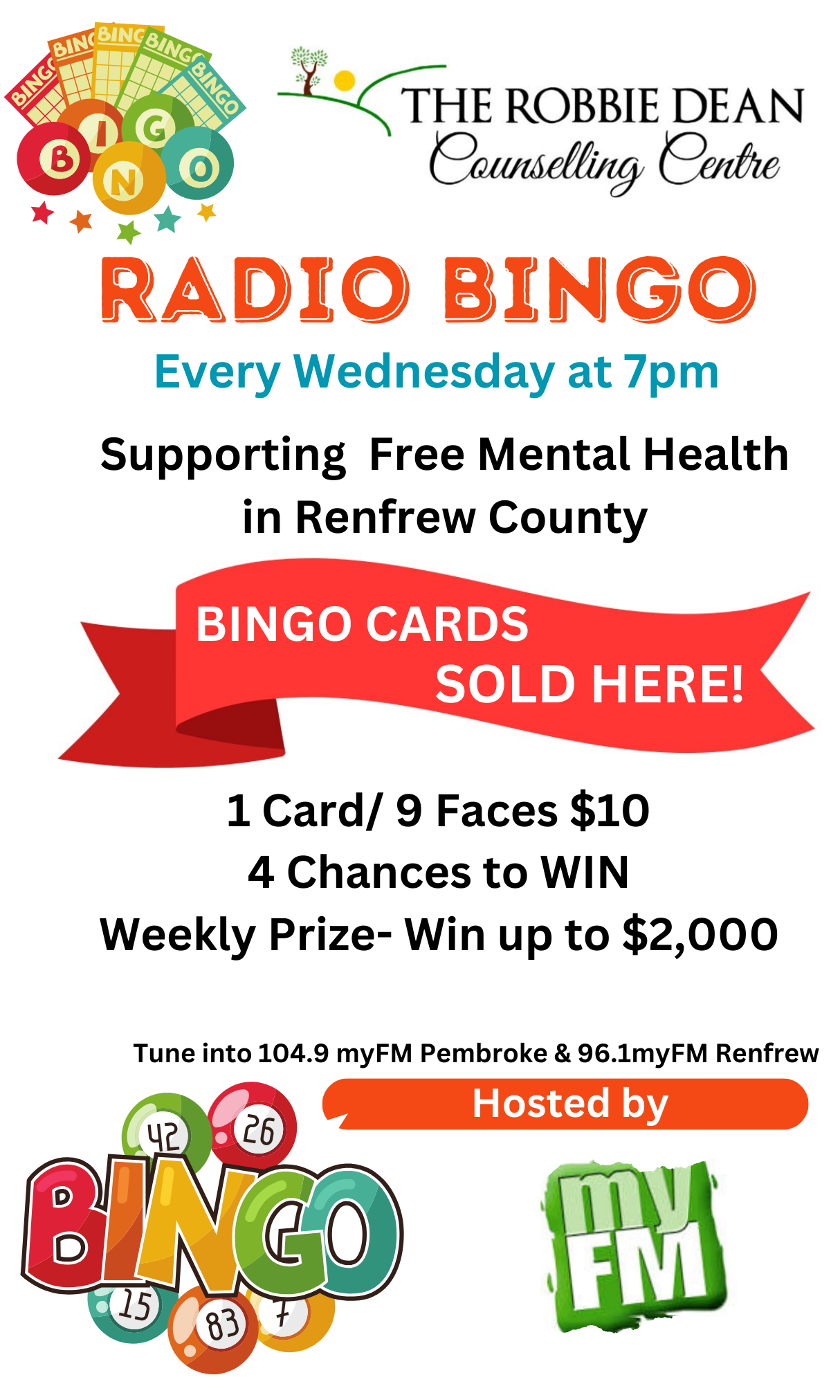 Radio Bingo — Robbie Dean Counselling Centre