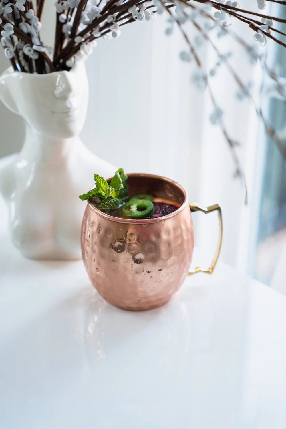 Mocktail Recipe: Spicy Grapefruit Ginger Fizz — Caralyn Mirand