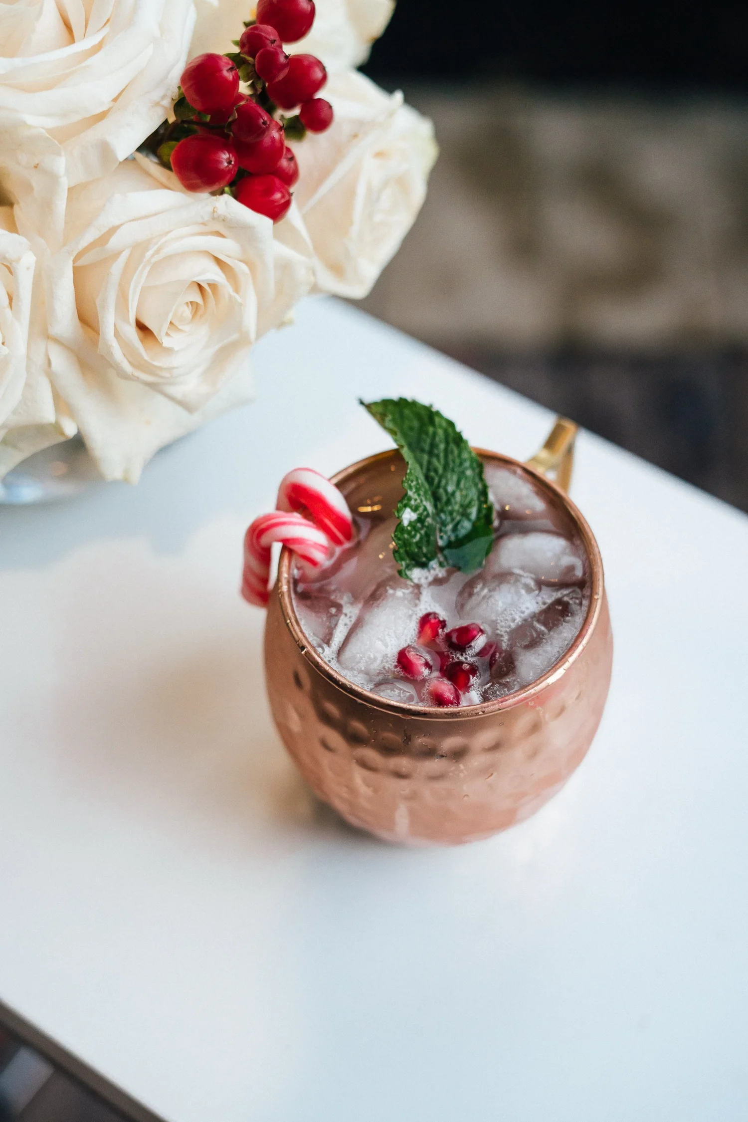 Mistletoe Mule Recipe — Caralyn Mirand