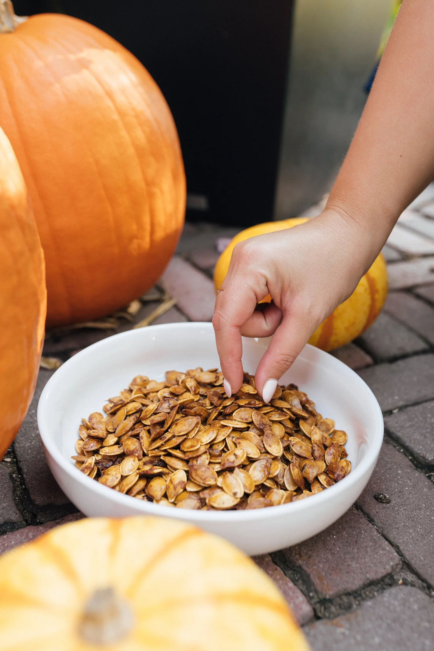 Roasted Pumpkin Seed Recipe — Caralyn Mirand