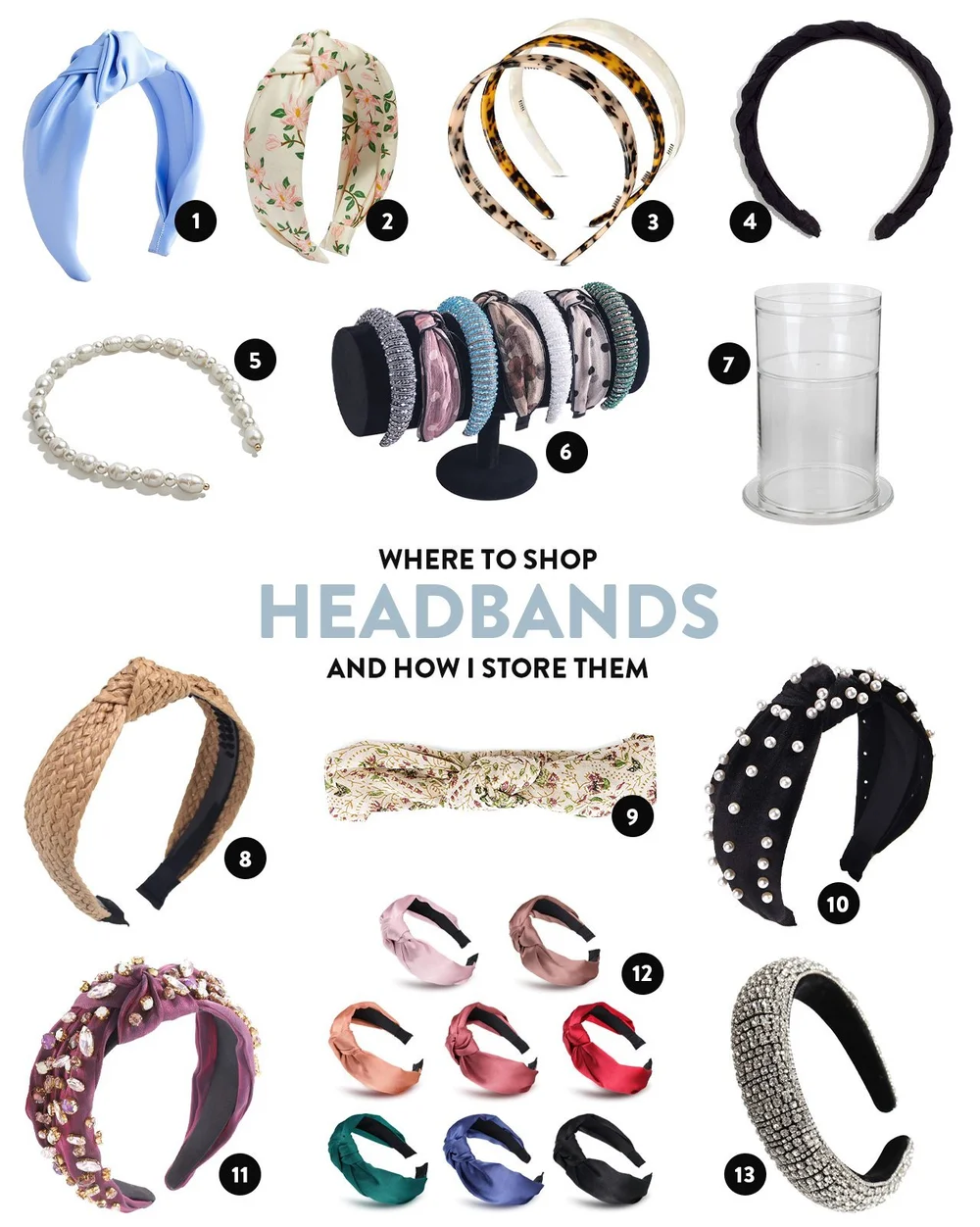 Where To Shop Headbands and How I Store Them — Caralyn Mirand