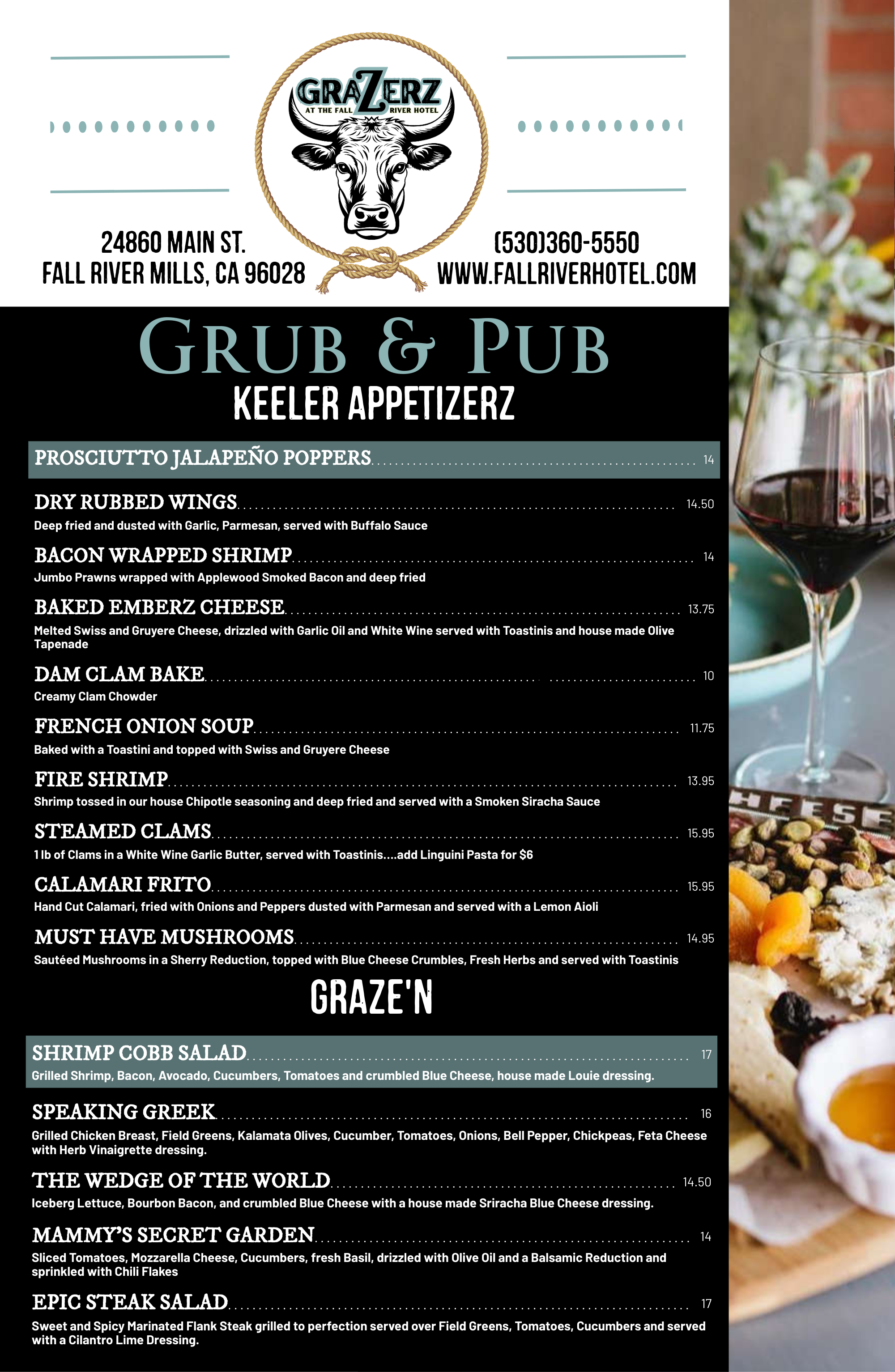 Restaurant — Fall River Hotel