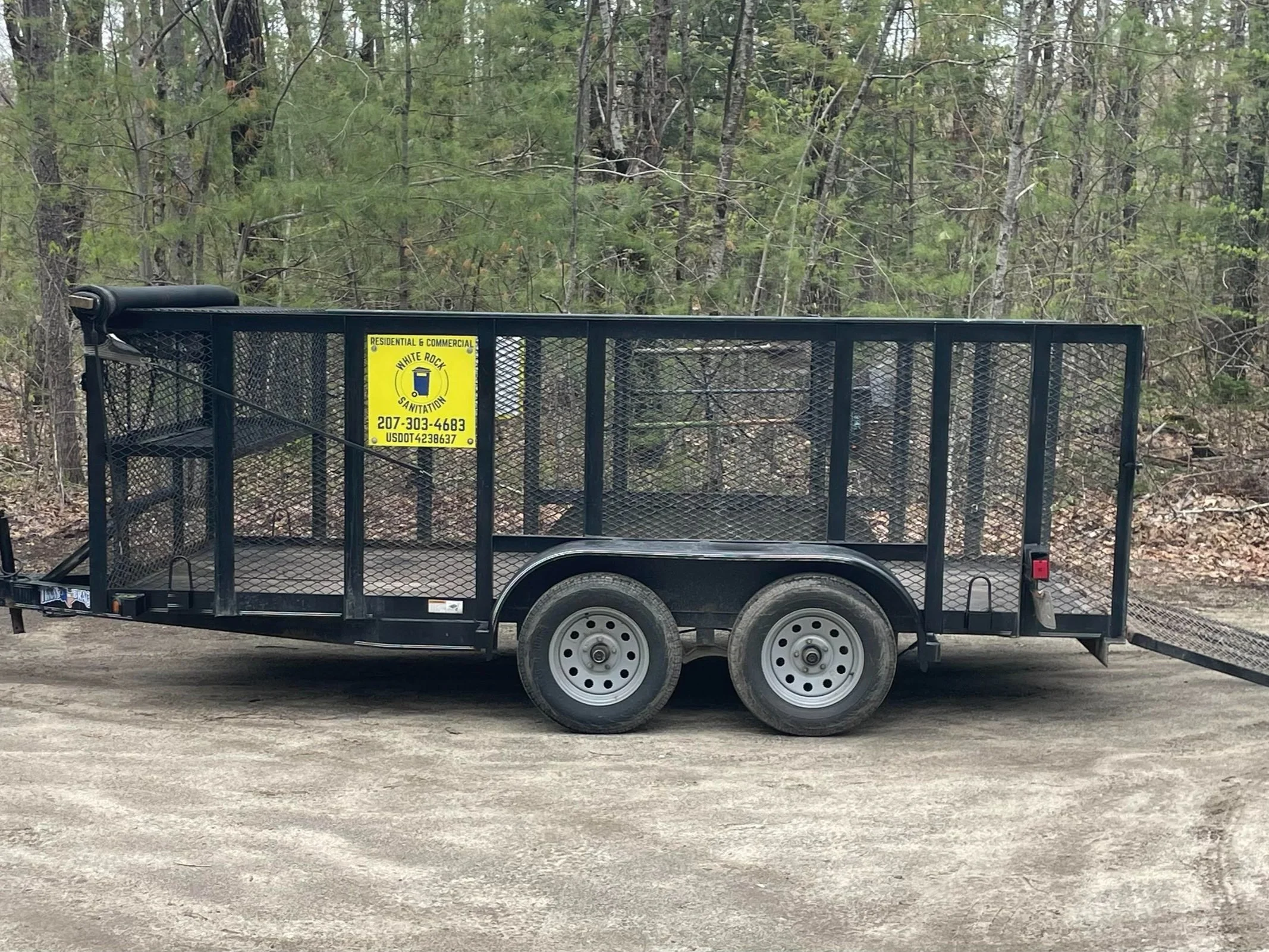 U-Fill Trailers | Streamline Waste Disposal Today — White Rock Sanitation