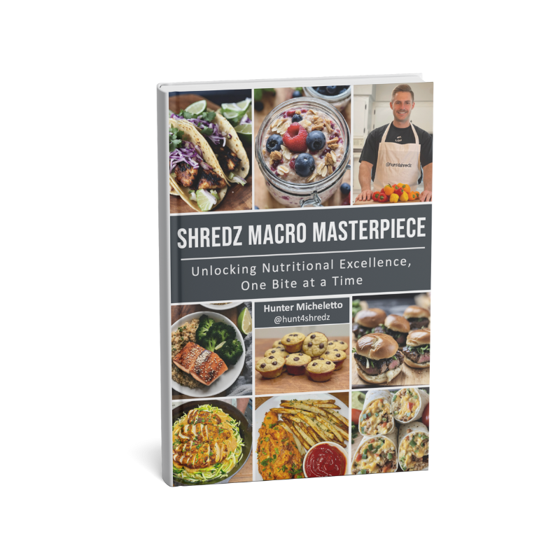 Shredz Macro Masterpiece (Ebook): High Protein, Low Calorie Meal Preps ...