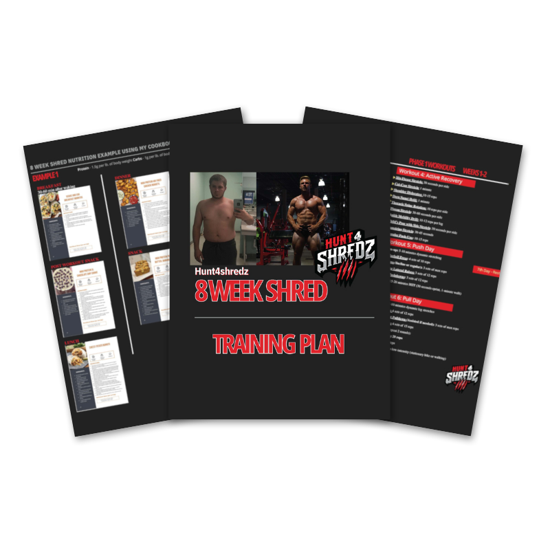 8-Week Shred Training Program | Build Strength, Shred Fat, Transform ...