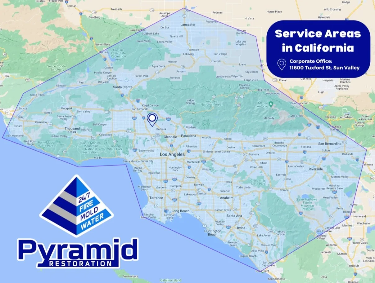 Water Damage Restoration Sun Valley, CA — Water Damage Repair — Pyramid ...