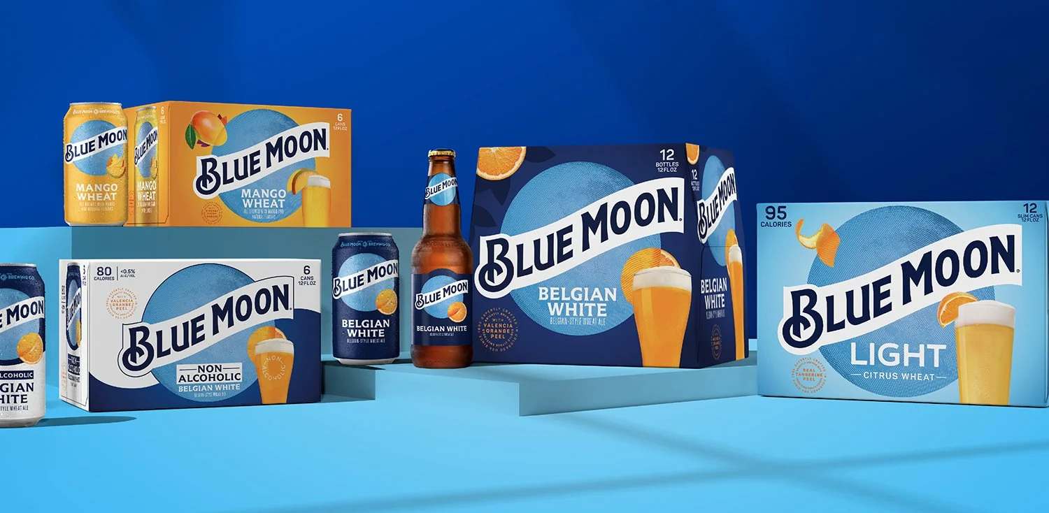 Blue Moon Brand Renovation | Uniting an Icon Under One Moon — Soulsight ...
