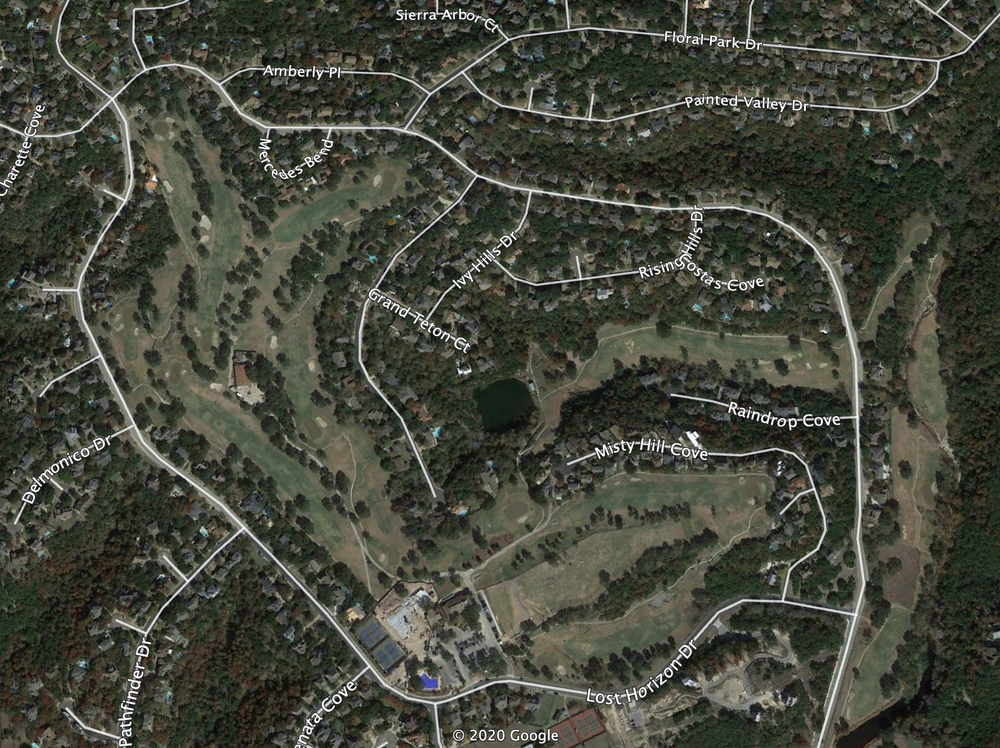 Map — Great Hills Homeowners Association
