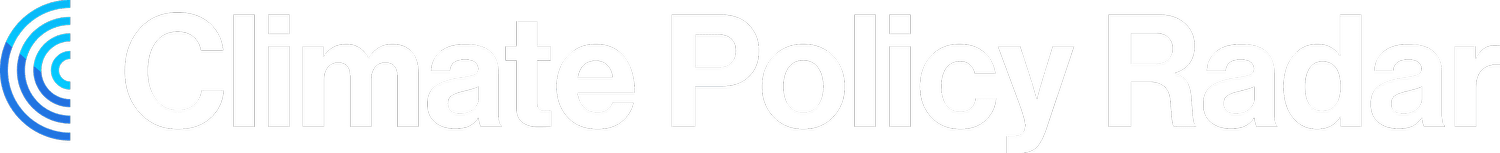 Climate Policy Radar