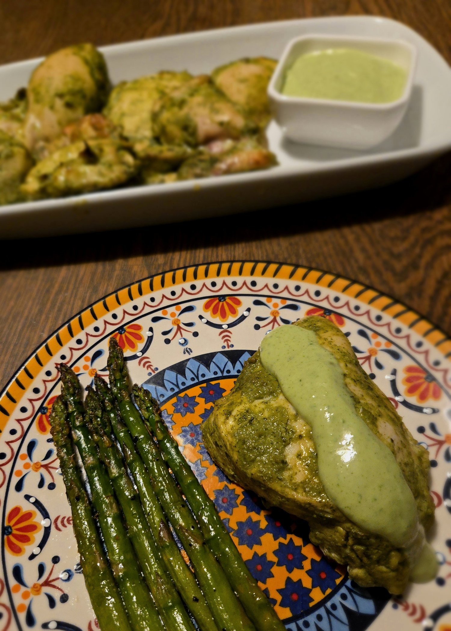 Green Goddess Roasted Chicken — Monica Cooks