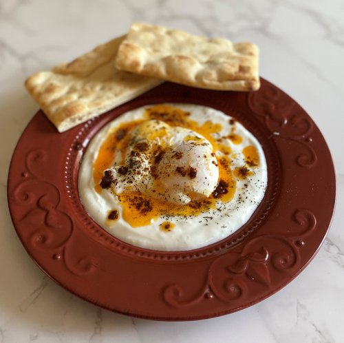 Çilbir (Turkish Poached Eggs) — Monica Cooks