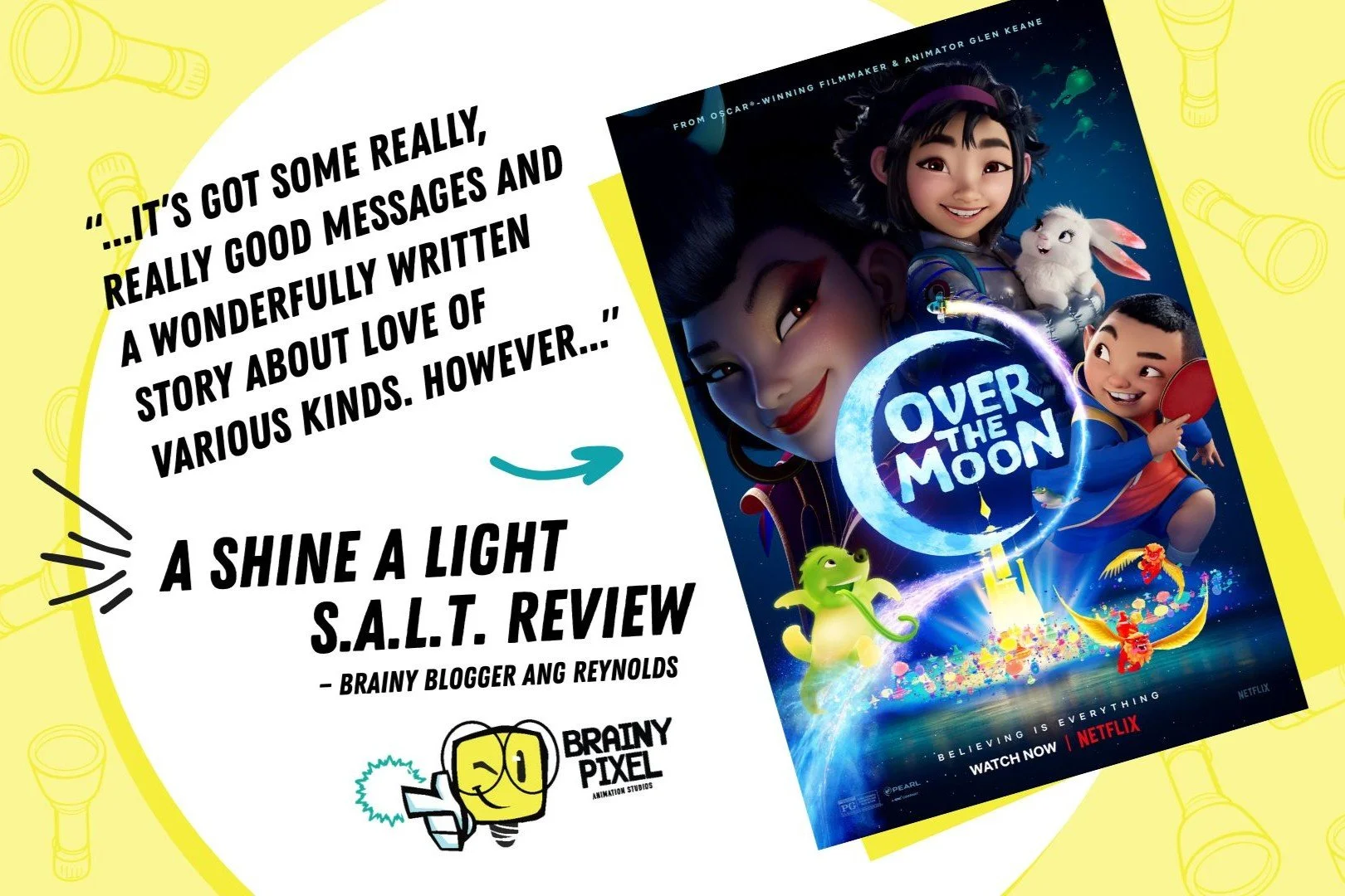 Movie Review: Over the Moon (2020) — Brainy Pixel
