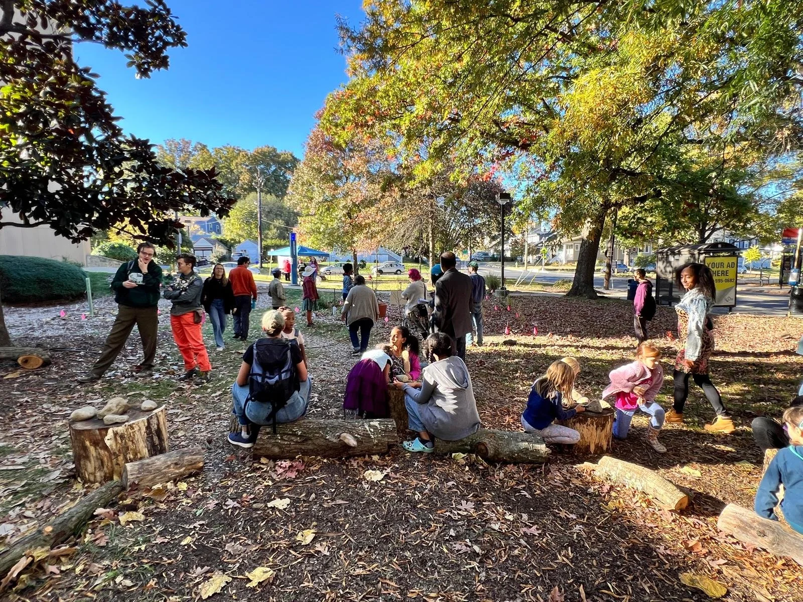 Beautiful gathering marks birth of Montgomery College Food Forest ...
